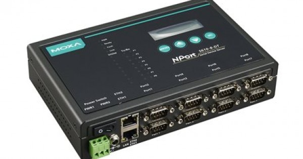 MOXA NPort 5610-8-DT Serial to Ethernet Device Server Price in the Middle East | Easy World ...